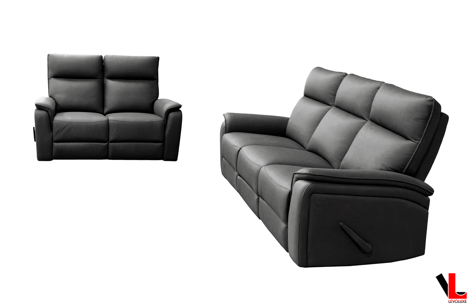 Primo International Fresno 2 Piece Sofa and Loveseat Set in Rustic ...