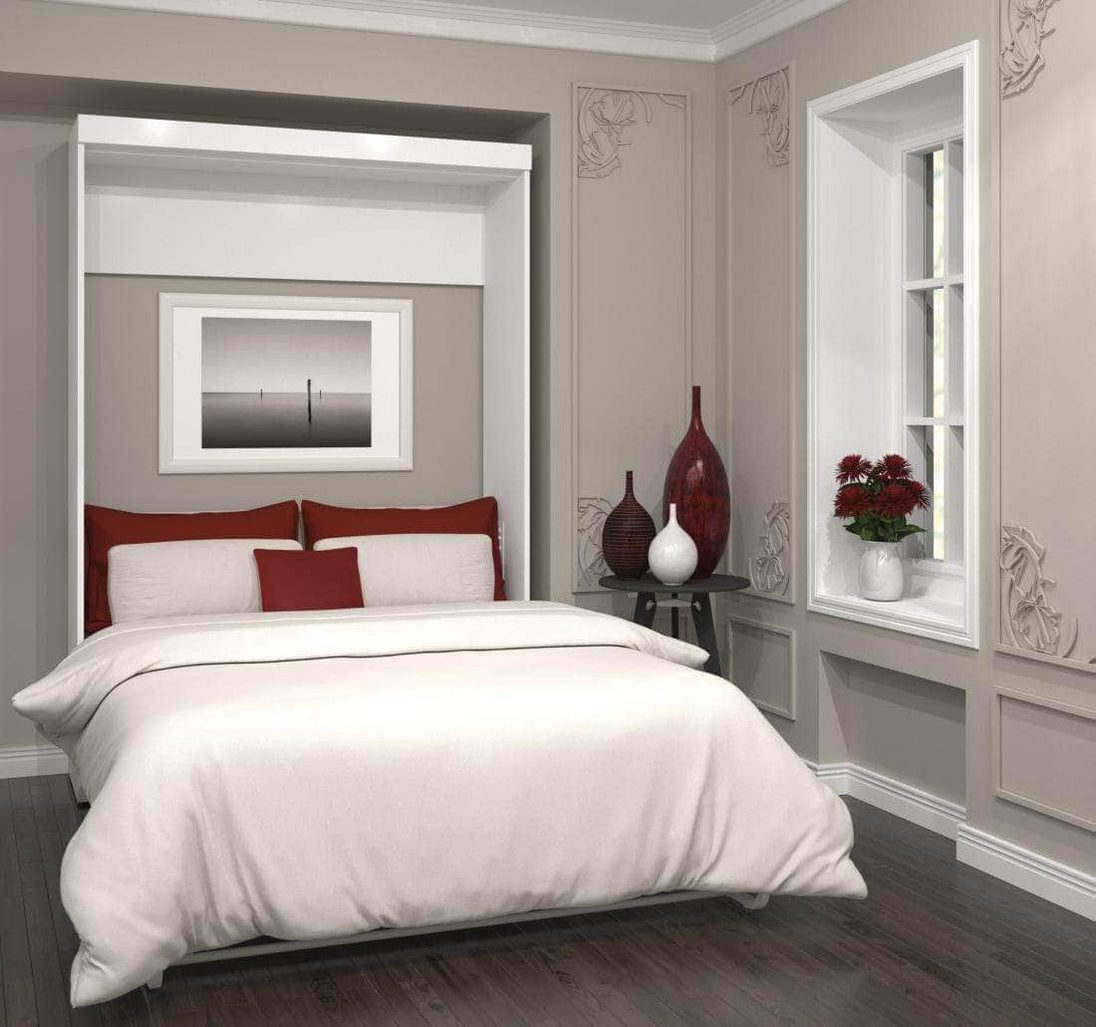 True Contemporary Heidi Brown Horizontal Murphy Wall Pull Down Sideways ...