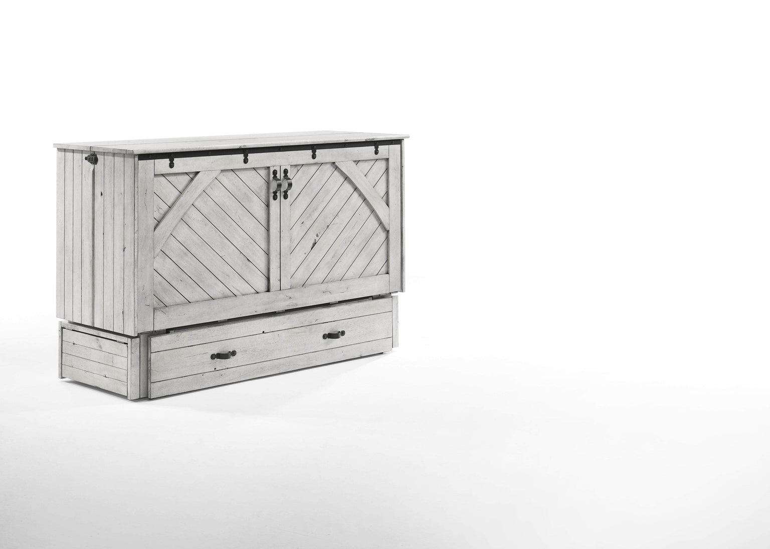 Night and Day Alpine Murphy Cabinet Bed with Queen Mattress | Lit ...