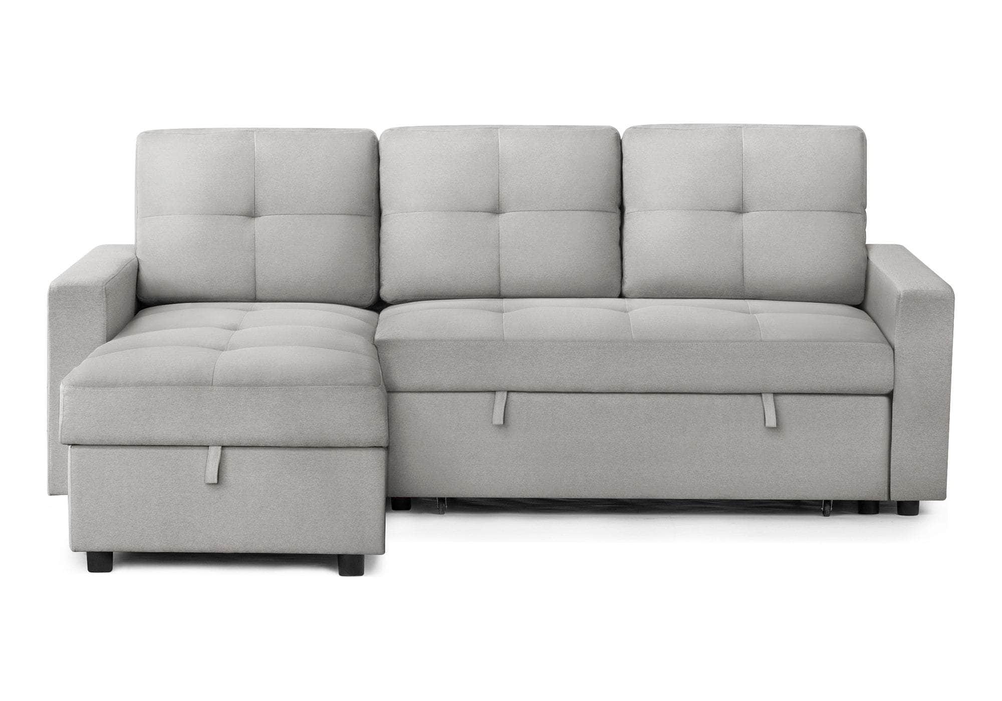 Urban Cali Venice Sleeper Sectional Sofa Bed with Reversible Storage ...