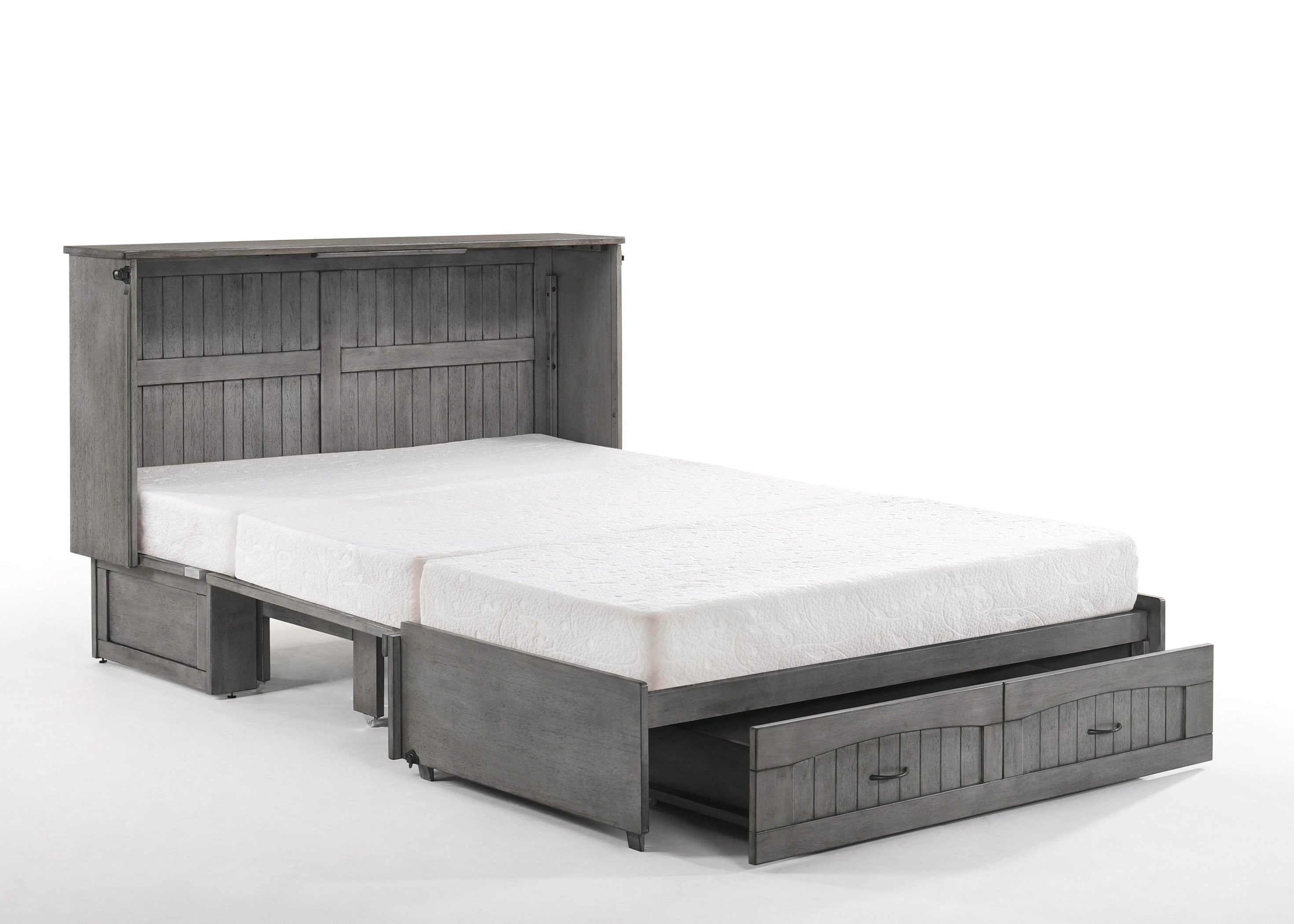 Night and Day Alpine Murphy Cabinet Bed with Queen Mattress | Lit ...
