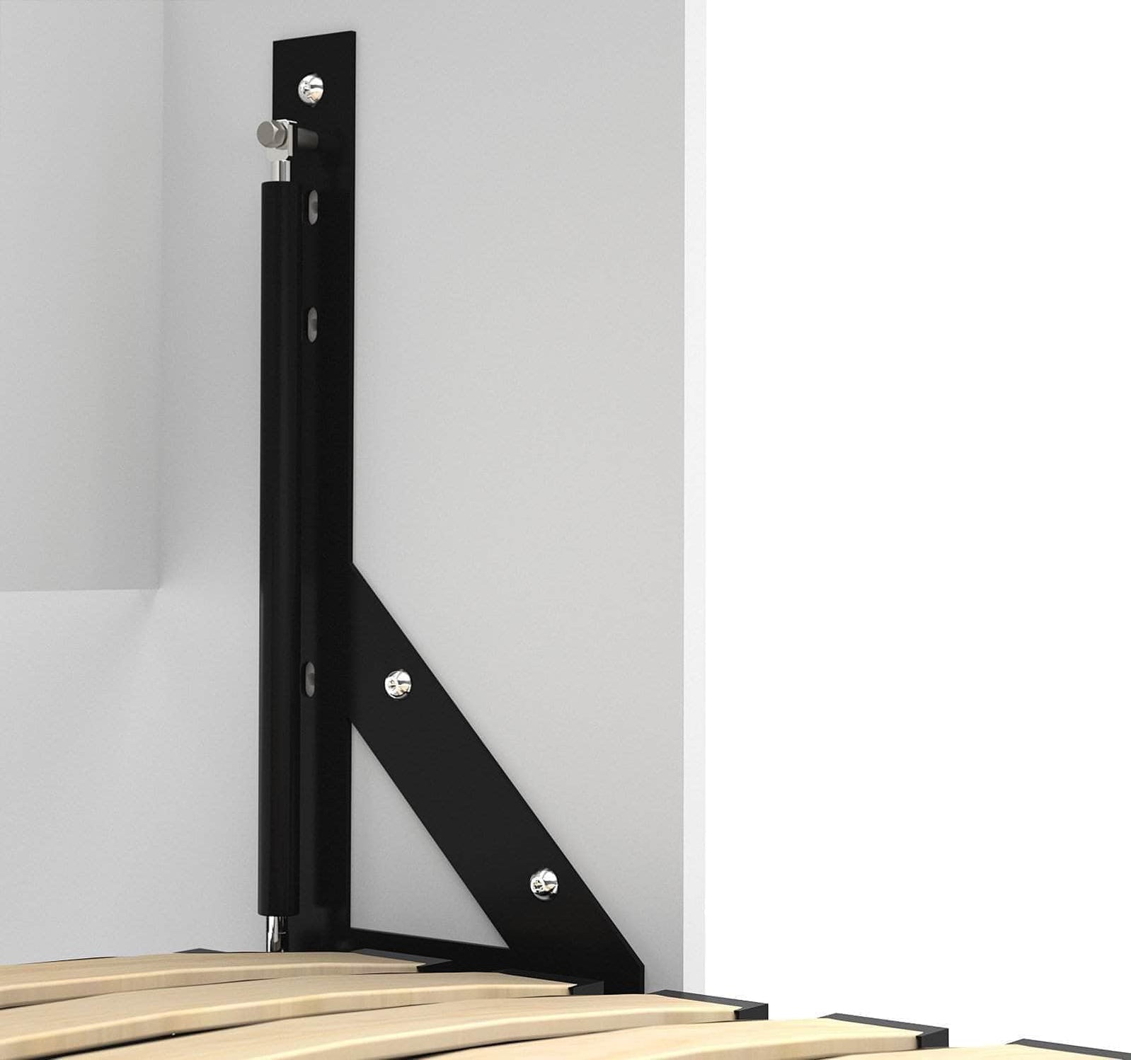 Modubox Versatile Queen Murphy Wall Bed and 2 Storage Units with Doors ...