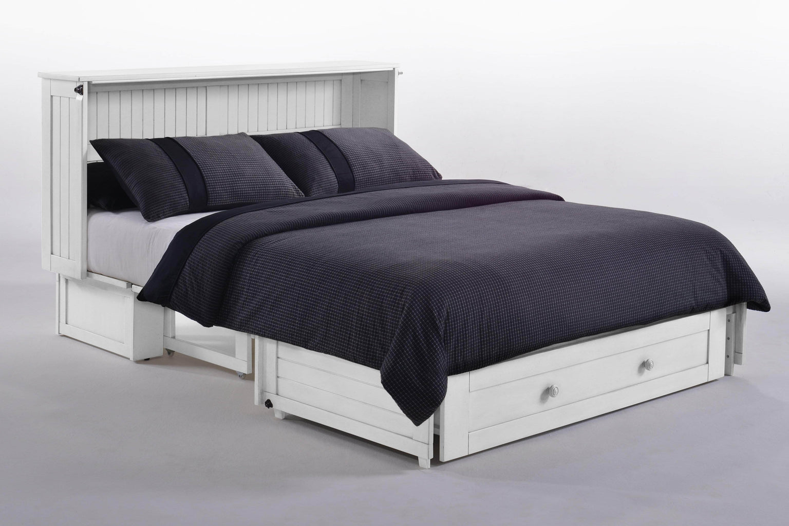 Sleep Chest Clifton Farmhouse Murphy Cabinet Bed in Auburn — Wholesale ...