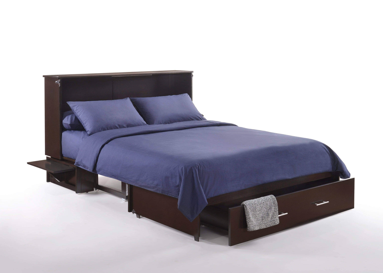Sleep Chest Clifton Farmhouse Murphy Cabinet Bed in Auburn — Wholesale ...