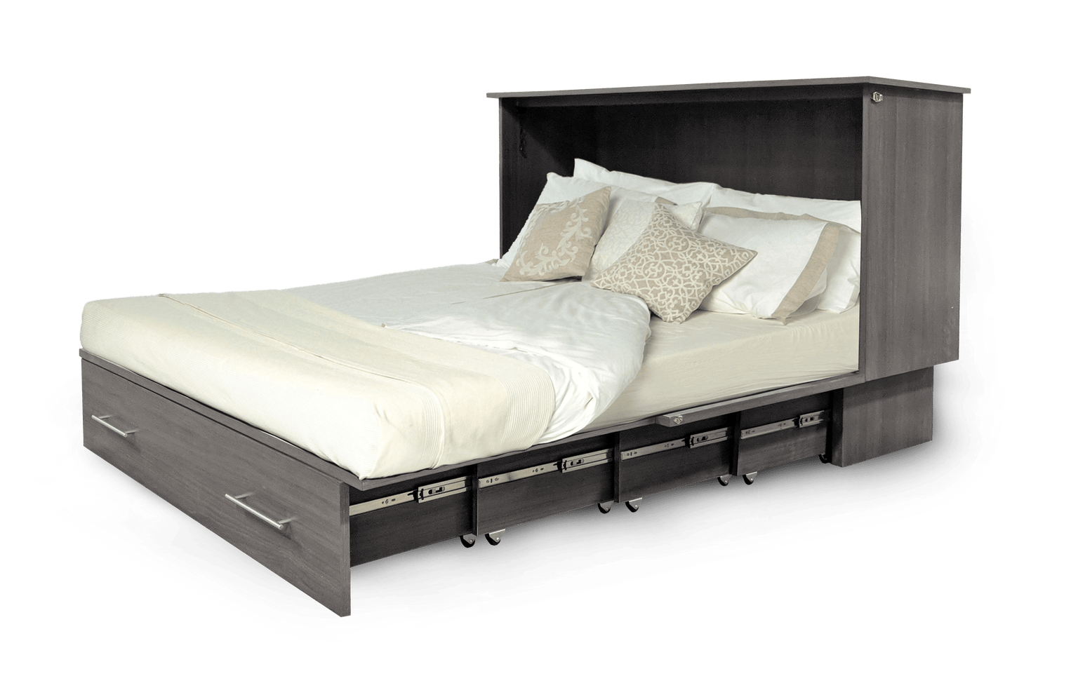 Sleep Chest Clifton Farmhouse Murphy Cabinet Bed in Auburn — Wholesale ...
